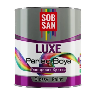 Глянцевая эмаль Sobsan, luxe, белая, 3,5 кг